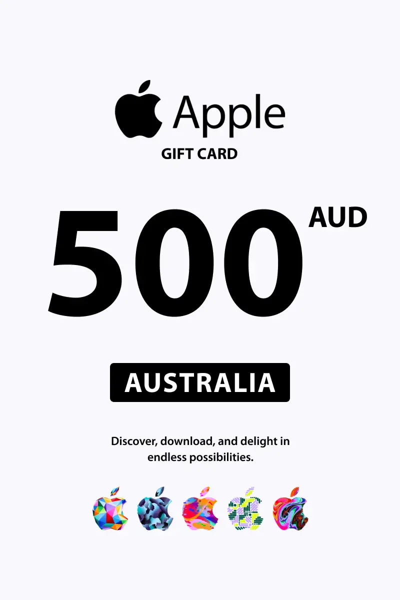 Buy Apple 500 AUD Gift Card (Australia) - Digital Code