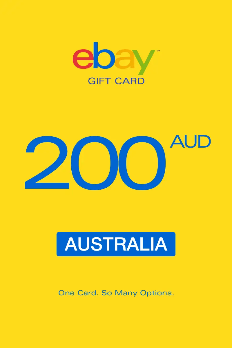 Buy eBay 200 AUD Gift Card (Australia) - Digital Key
