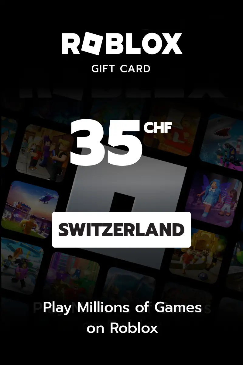 Buy Roblox 35 CHF Gift Card (Switzerland) - Digital Key