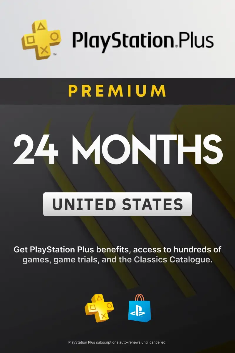 Buy PlayStation Plus Premium 24 Months Membership (United States) - PSN ...