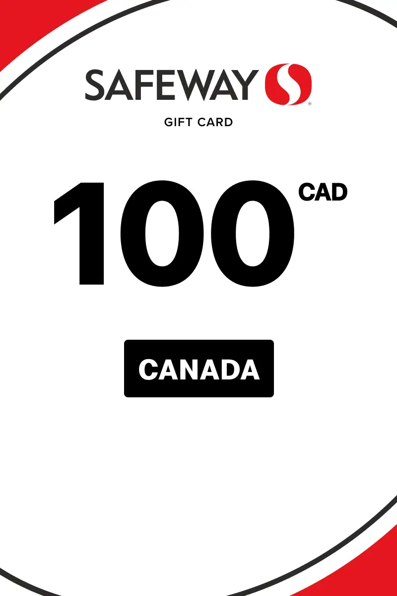 Buy Safeway 100 CAD Gift Card (Canada) - Digital Key