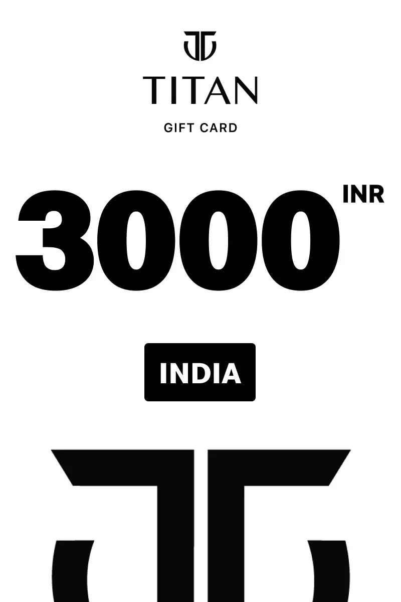 Buy Titan 3000 INR Gift Card (India) - Digital Key
