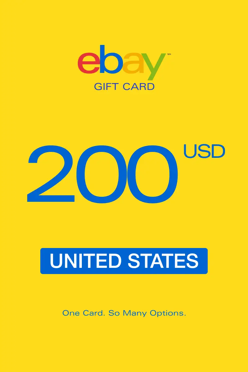 Buy eBay 200 USD Gift Card (United States) - Digital Key