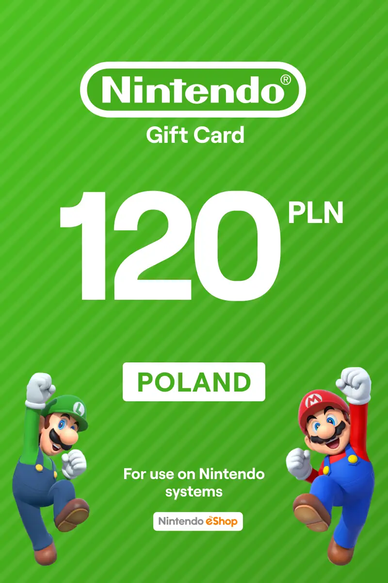 Buy Nintendo eShop 120 PLN Gift Card (Poland) - Digital Key
