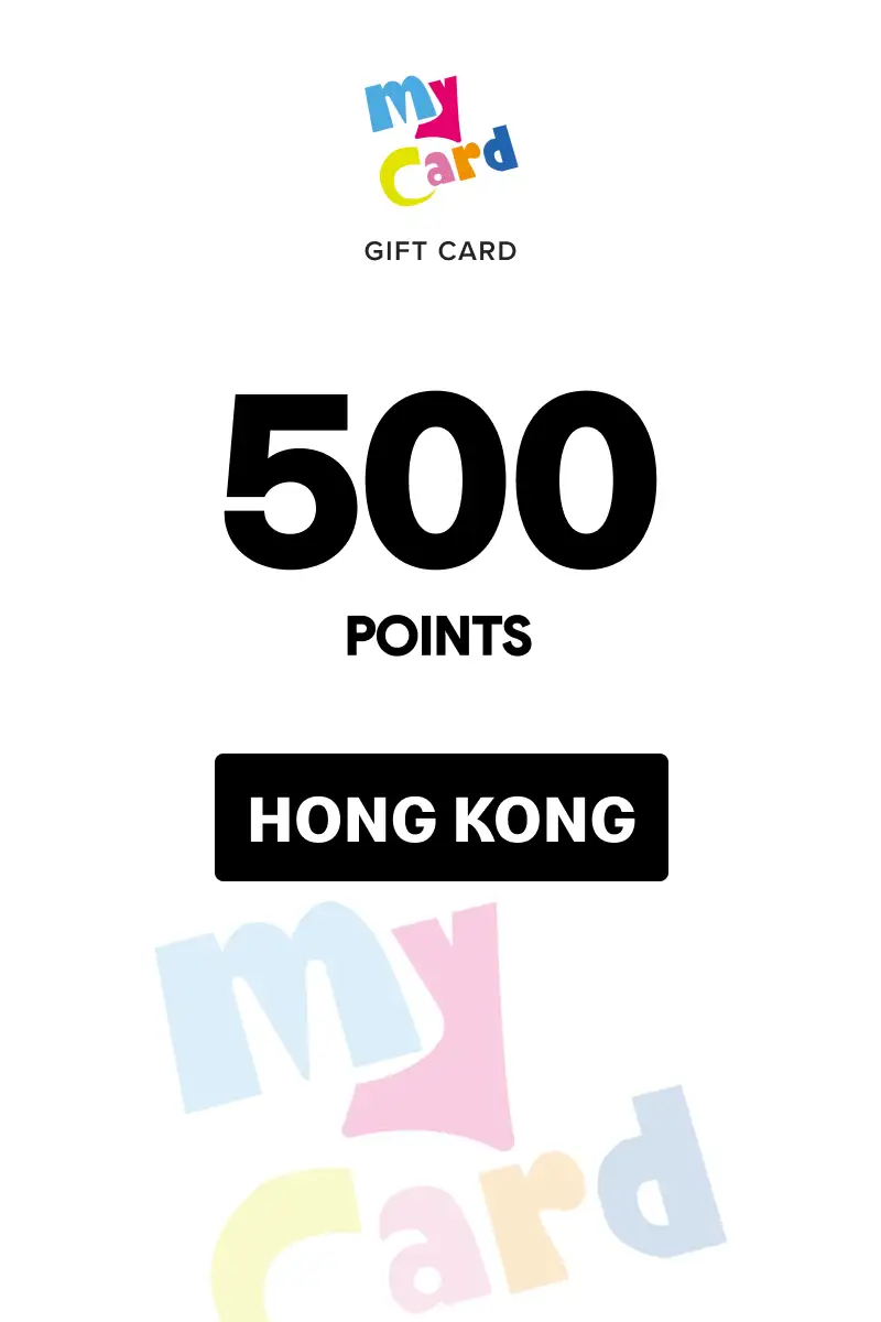 Buy MyCard 500 Points (Hong Kong) - Digital Key