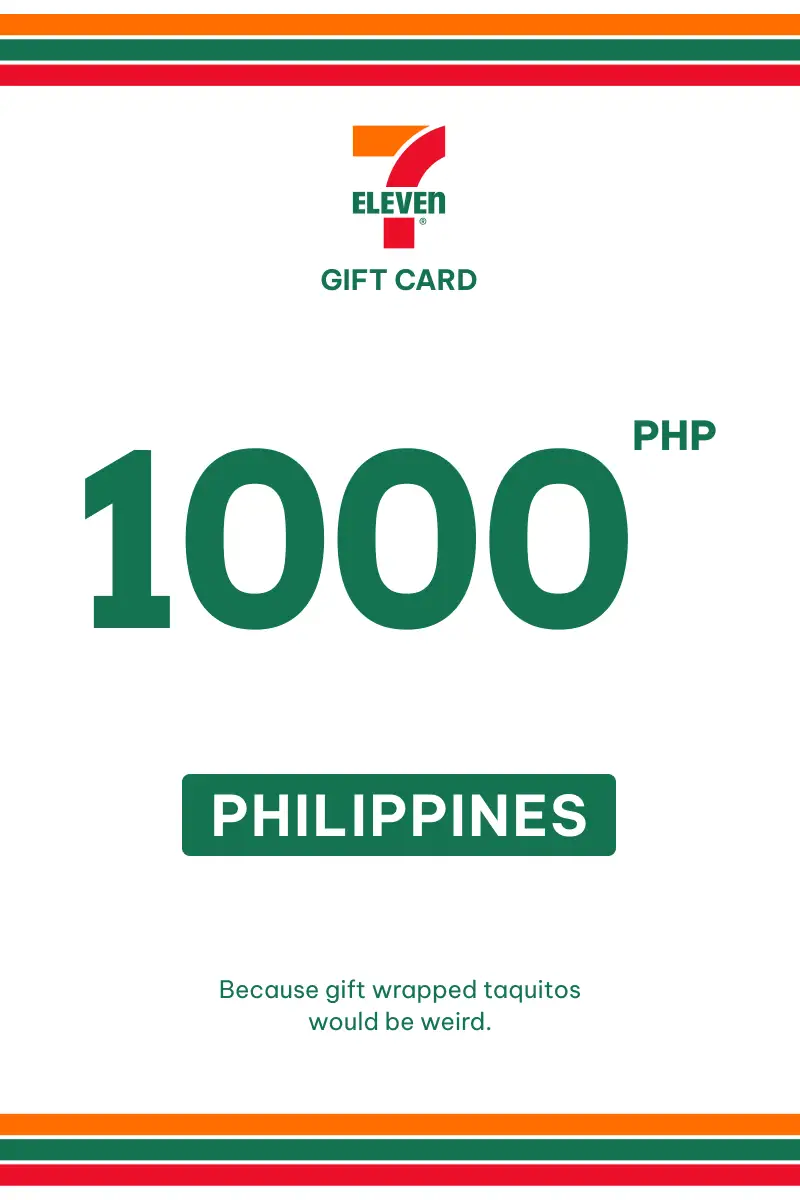 Buy 7-Eleven 1000 PHP Gift Card (Philippines) - Digital Key