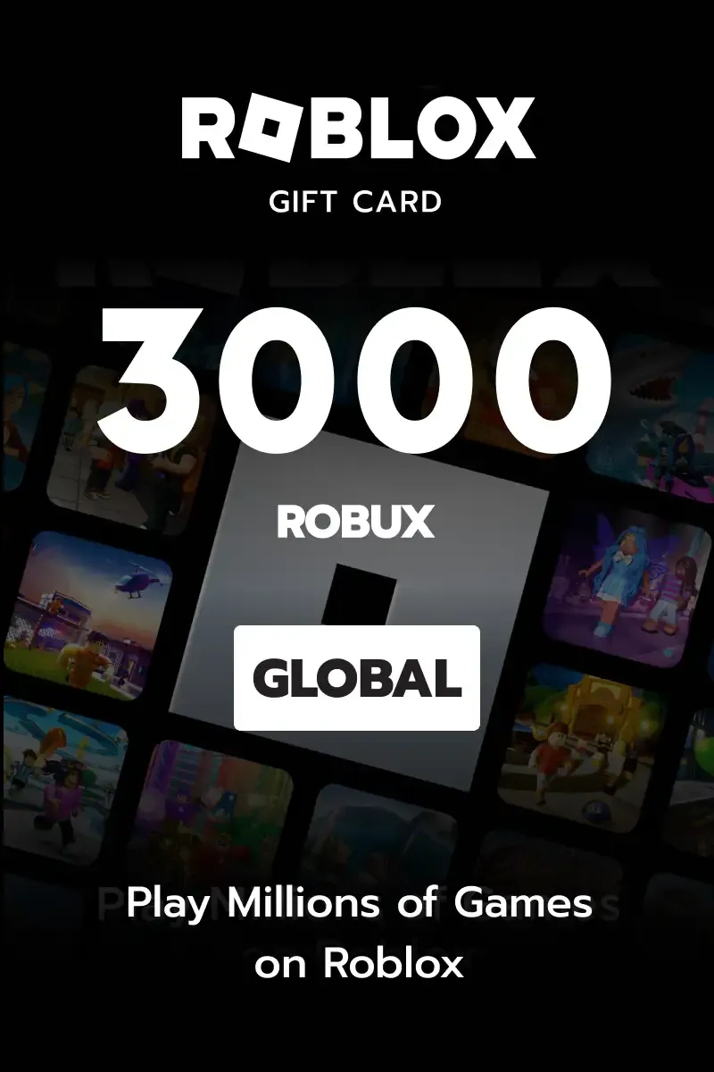 Buy Roblox - 3000 Robux (Global) - Digital Key