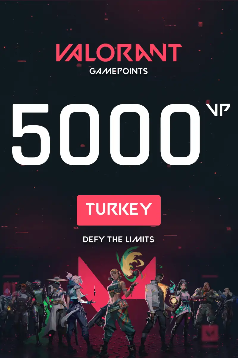 Buy VALORANT 5000 Valorant Points (Turkey) - Digital Key