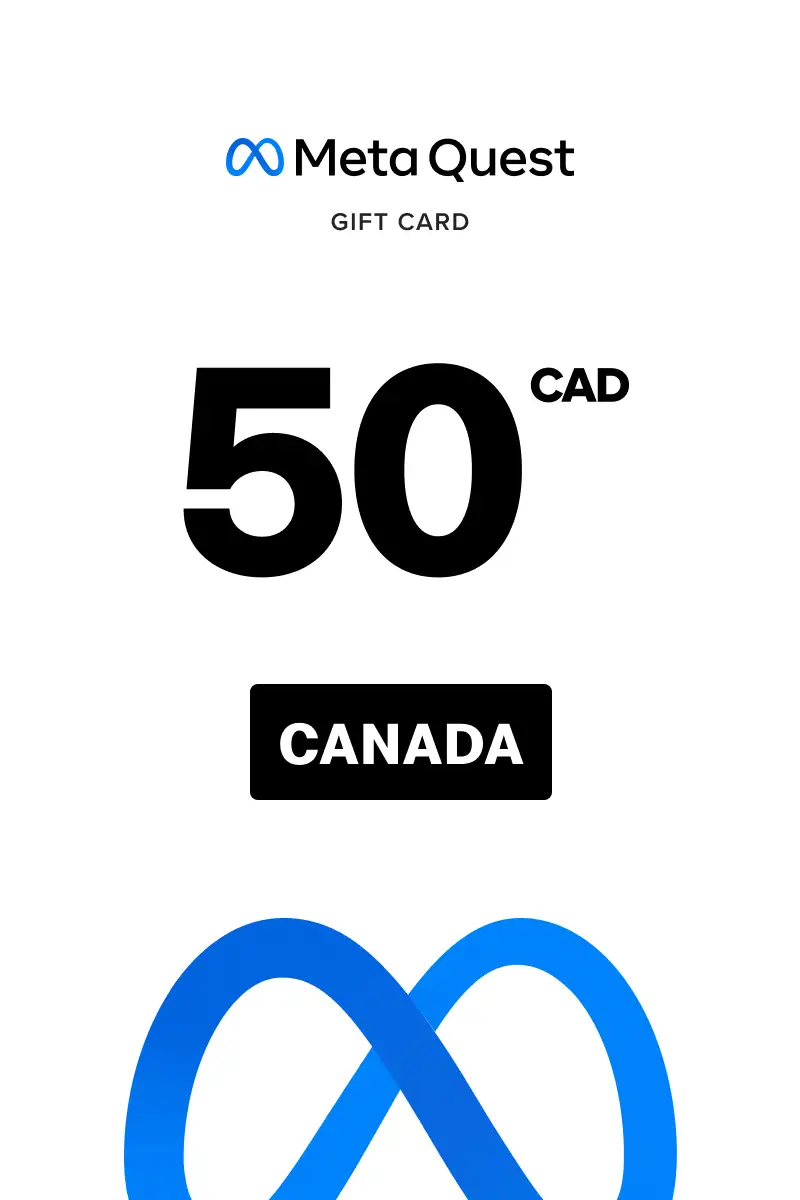 Buy Meta Quest 50 CAD Gift Card (Canada) - Digital Key