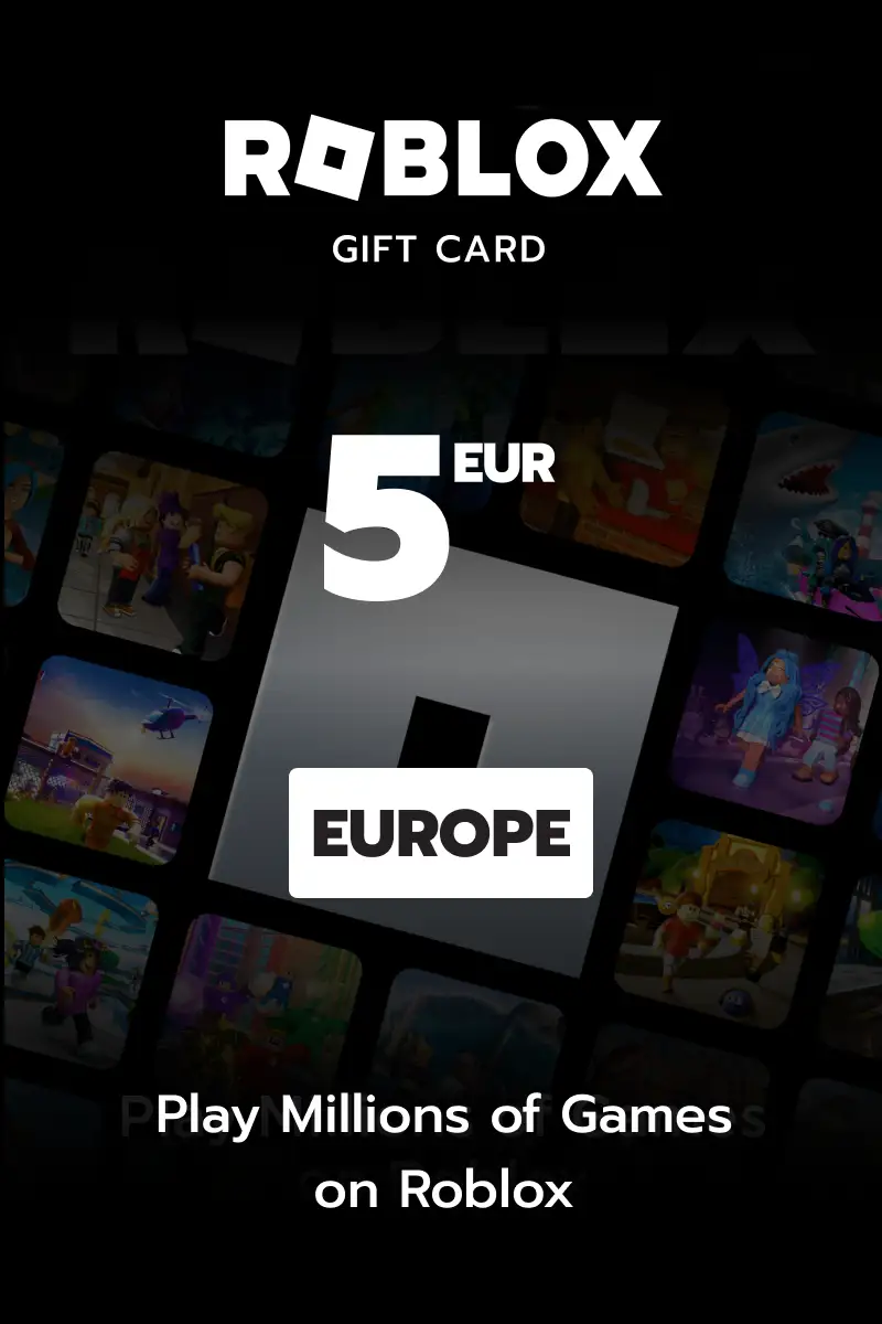 Buy Roblox 5 EUR Gift Card (Europe) - Digital Key