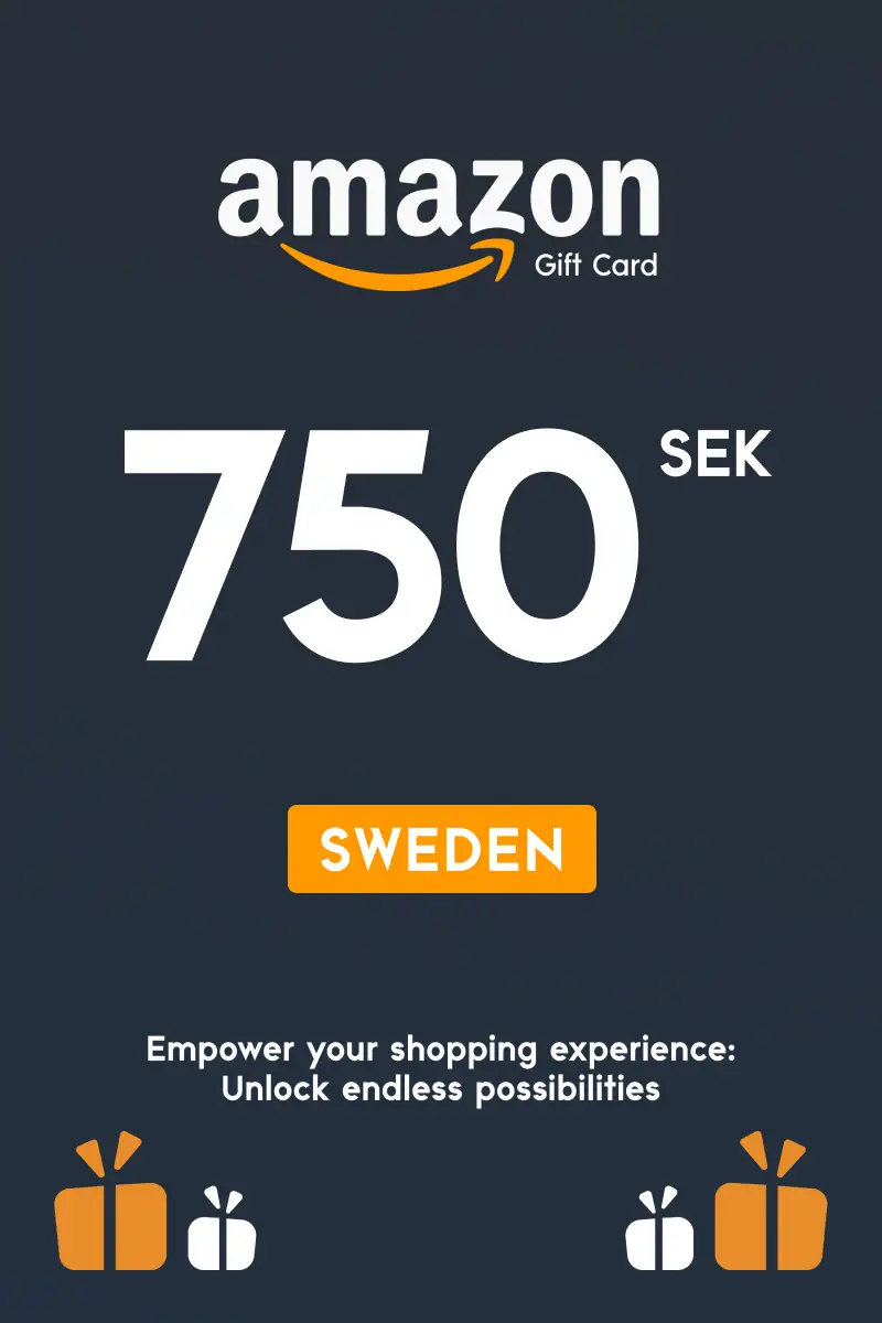 Buy Amazon 750 SEK Gift Card (Sweden) - Digital Key