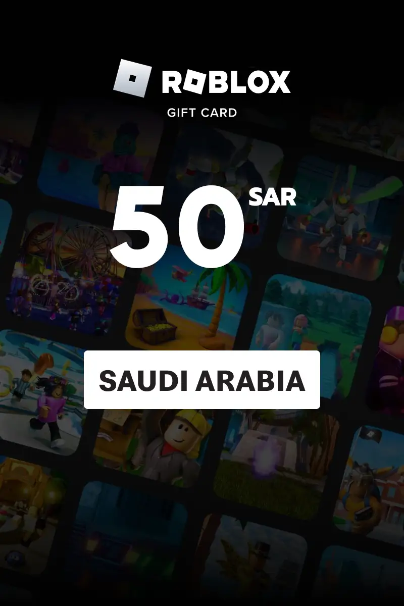 Buy Roblox 50 SAR Gift Card (Saudi Arabia) - Digital Key